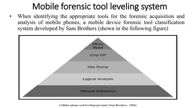 Mobile Forensics challenges and Extraction process | PPT