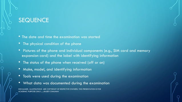 Mobile forensics a primer | PPT