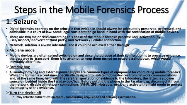 Mobile_Forensics- General Introduction & Software.pptx | Smartphones ...