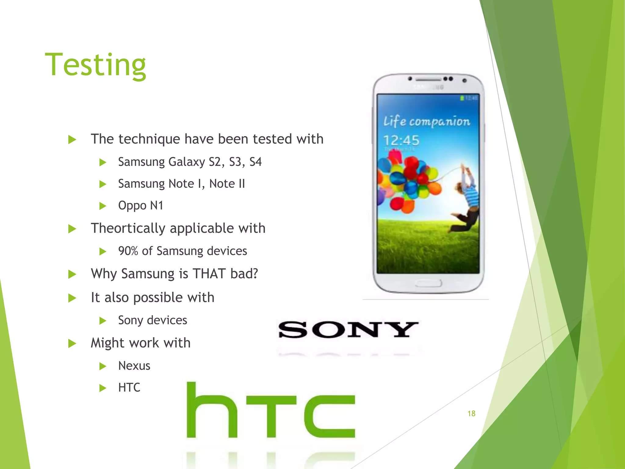 Android Mobile forensics with custom recoveries | PPT