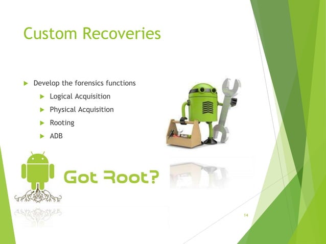 Android Mobile forensics with custom recoveries | PPT