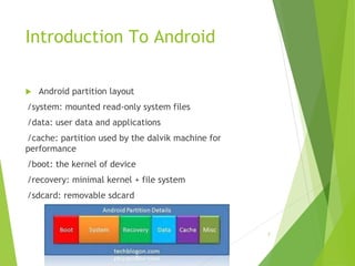 Android Mobile forensics with custom recoveries | PPTX