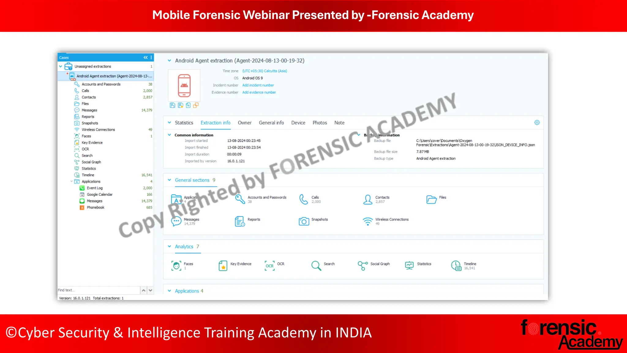 Mobile Forensic Webinar by Forensic Academy | PDF | Operating Systems ...