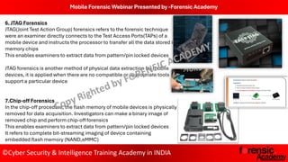 Mobile Forensic Webinar by Forensic Academy | PDF | Operating Systems ...