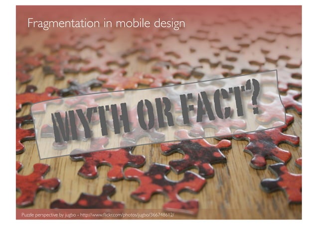 Mobile Fragmentation Fact Or Myth Ppt