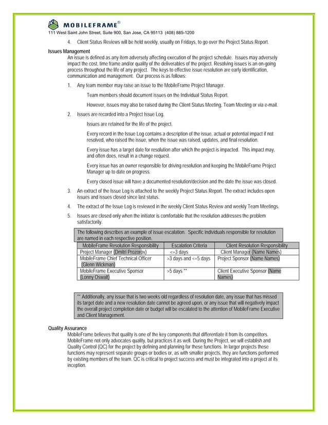 Mobile frame implementation methodology | PDF | Civil Engineering ...