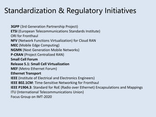 5G C-RAN fronthaul enabling solution | PPT | Free Download
