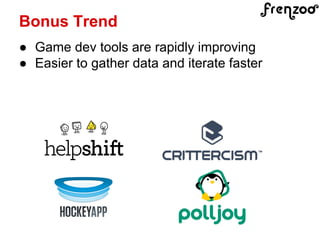 Mobile game design trends from east and west mgf - simon newstead | PPT