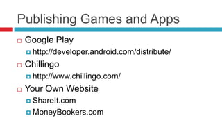 Mobile Game Development using Adobe Flash | PPTX | Programming Languages | Computing