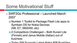Mobile Game Development using Adobe Flash | PPTX | Programming Languages | Computing