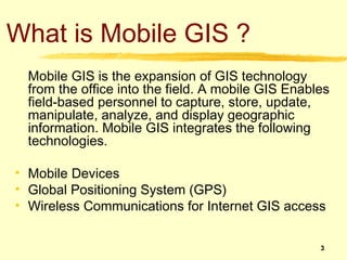Mobile gis | PPT