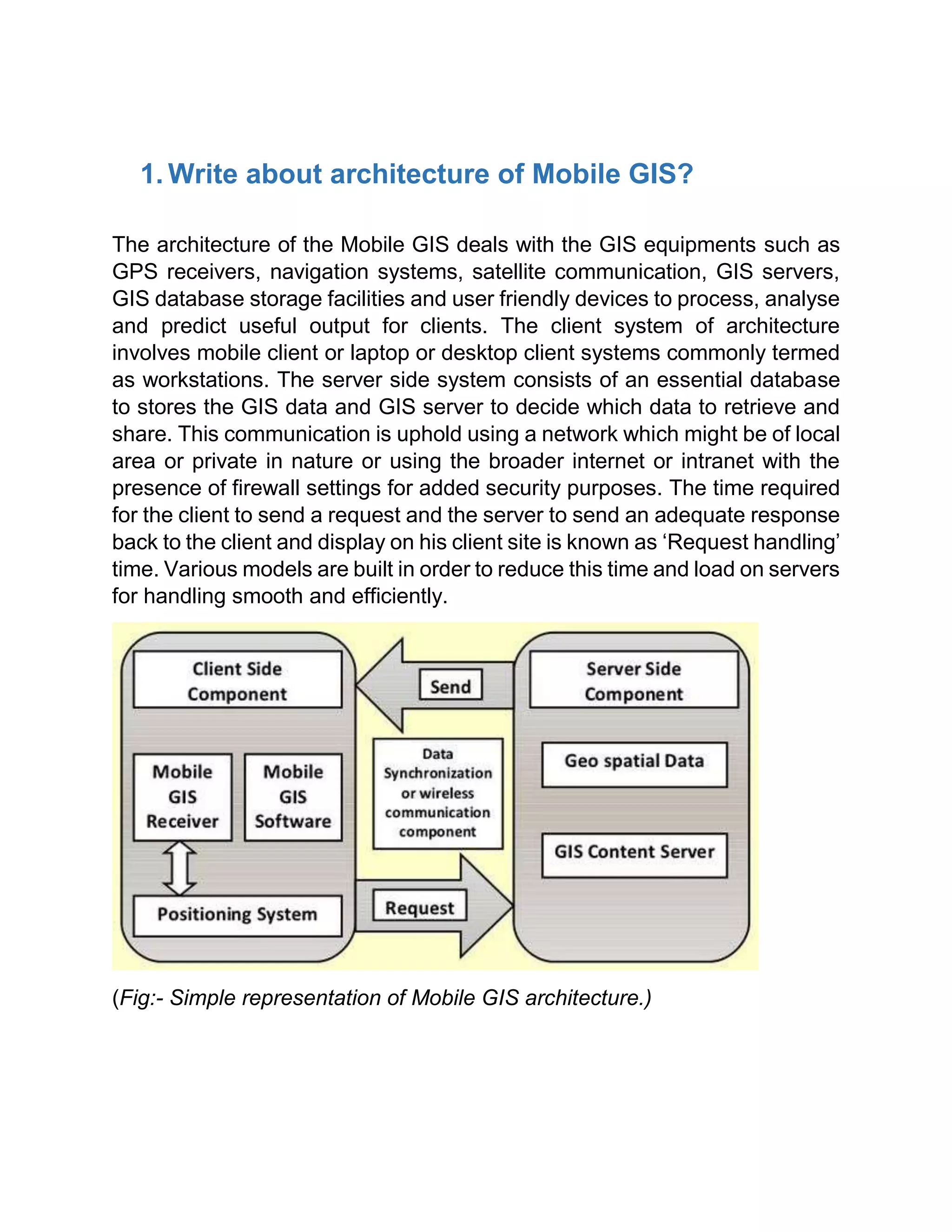 Mobile gis | PDF