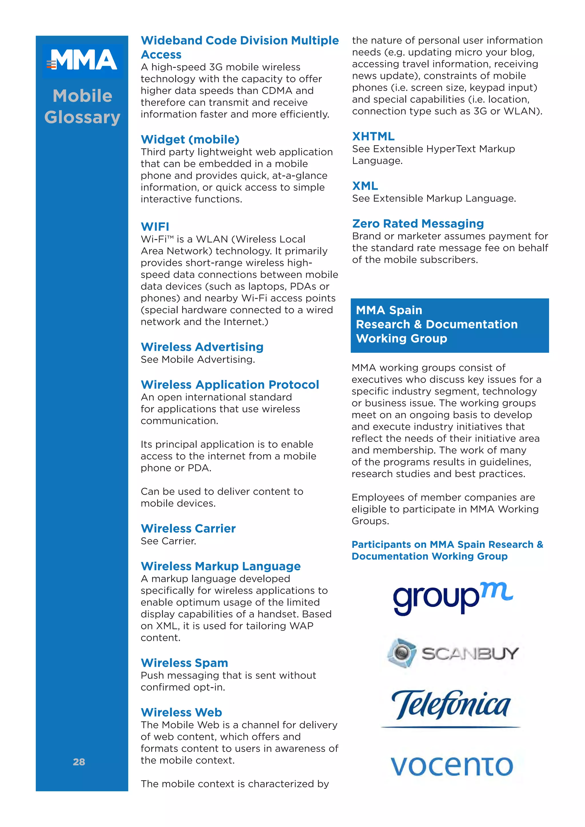 Mobile Glossary 2016 | PDF