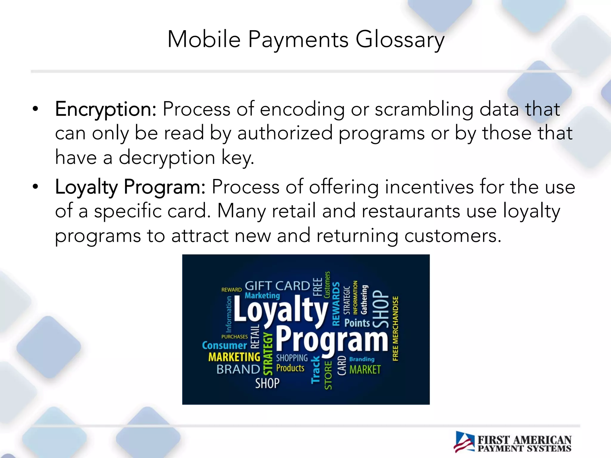Mobile Payments Glossary | PDF