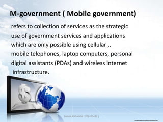 Mobile government | PPT