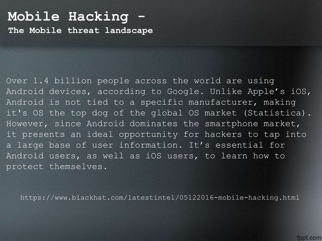 ethical hacking-mobile hacking methods.ppt