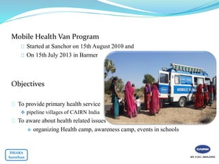 Mobile health van ppt | PPTX