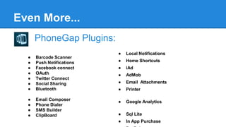 Mobile HTML Hybrid Apps | PPT