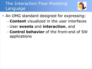 Mobile extensions for OMG's IFML modeling language | PPT