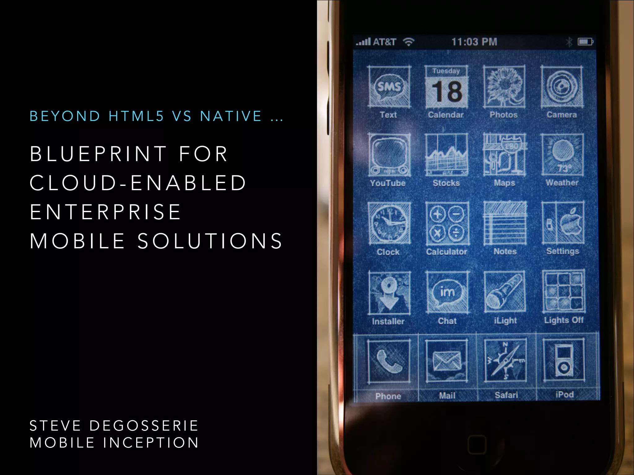 Mobile inception - Blueprint for cloud-enabled mobile enterprise ...