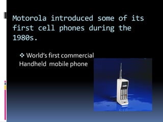 Mobile industry presentation by kiran kumar | PPT