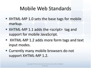 Mobile Internet Standards | PPT