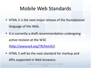 Mobile Internet Standards | PPT