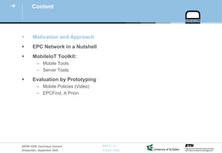 Connecting the EPC Network to Mobile Phones | PPT