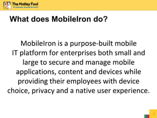 MobileIron Deck | PPT