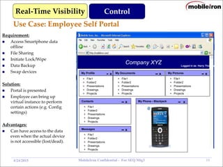 MobileIron Presentation | PPT