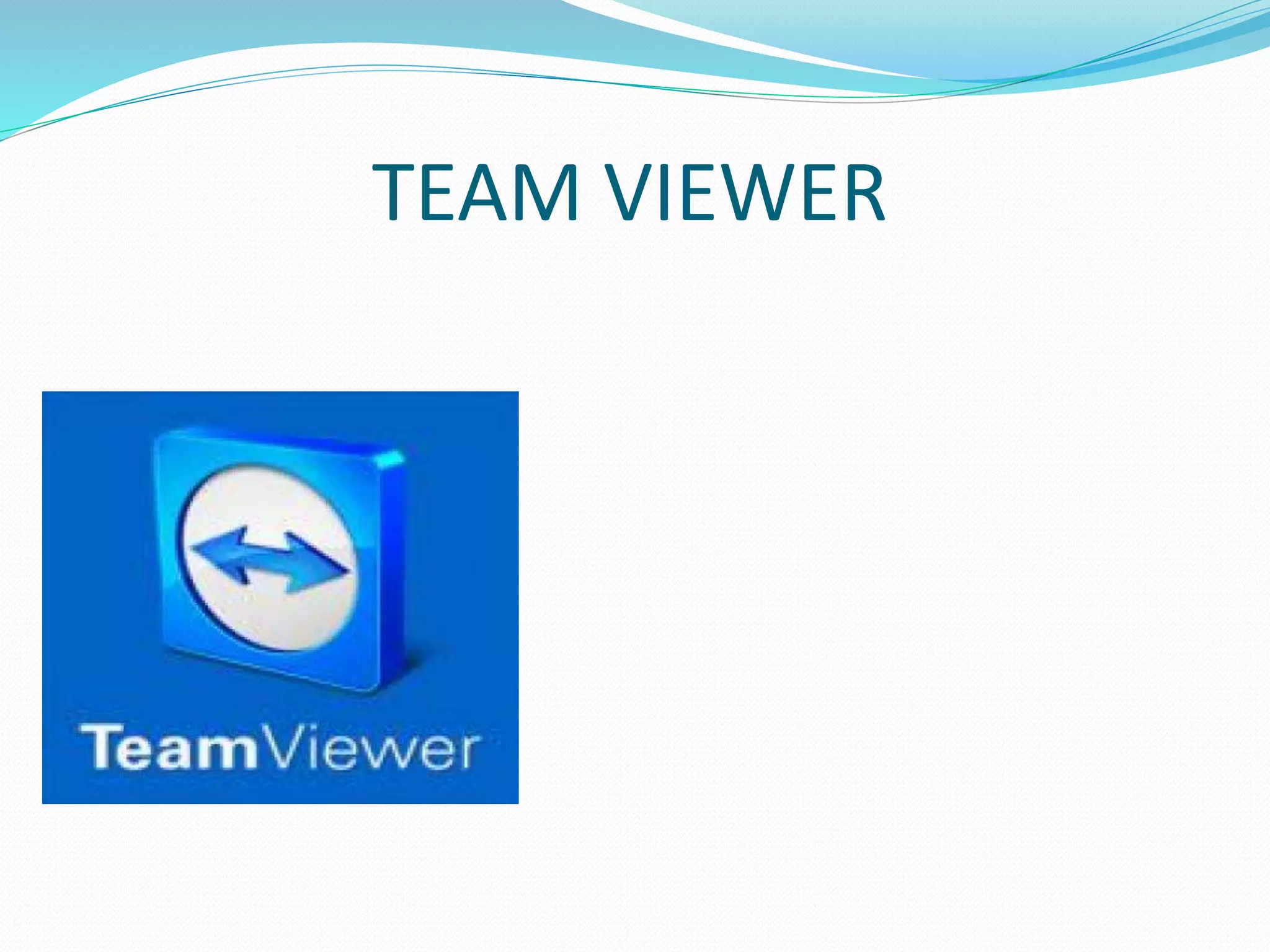 team viewer | PPTX