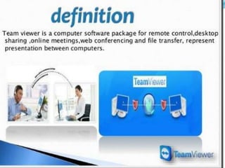 team viewer | PPT