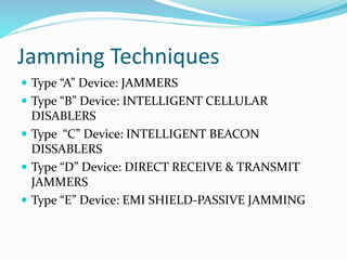 Mobile jammer | PPTX