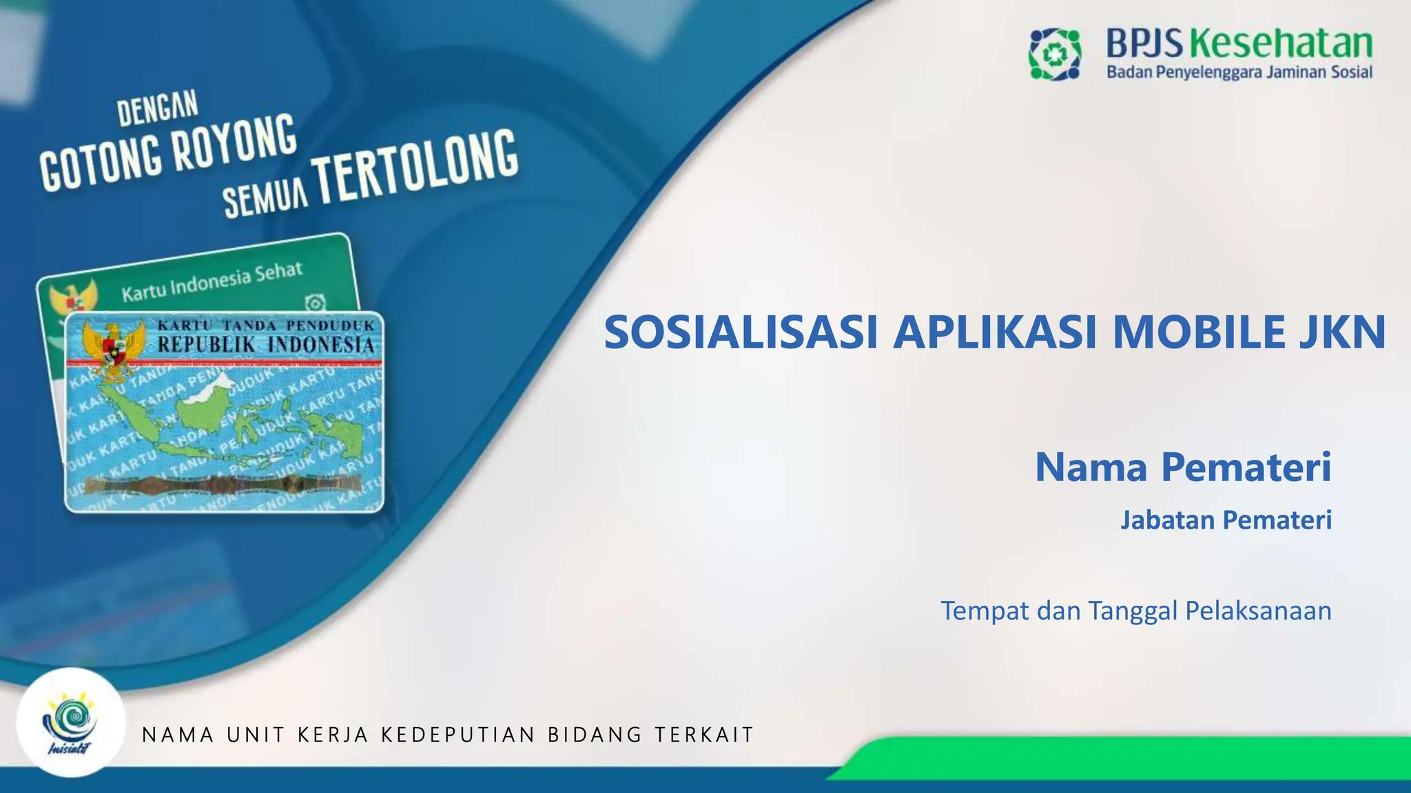 SOSIALISASI APLIKASI MOBILE JKN BPJS KESEHATAN | PPTX