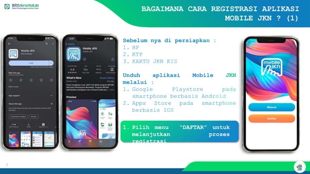 SOSIALISASI APLIKASI MOBILE JKN BPJS KESEHATAN | PPTX