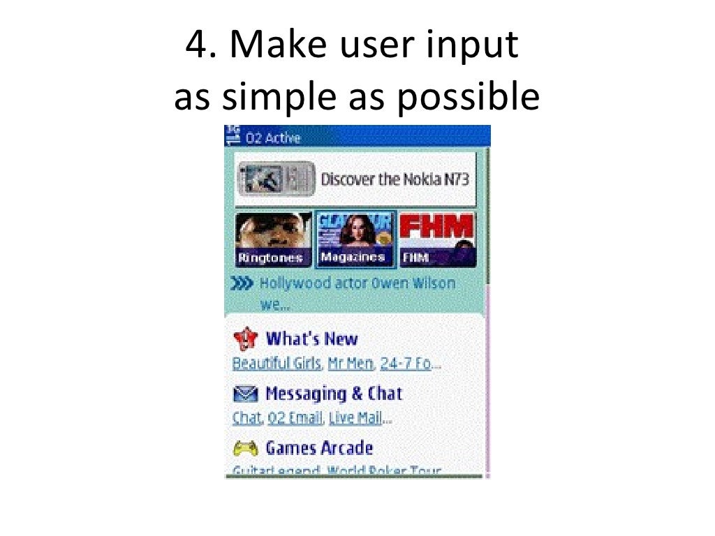 4. Make user input as