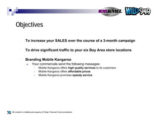 Mobile Kangaroo On KMEL And KYLD | PPT