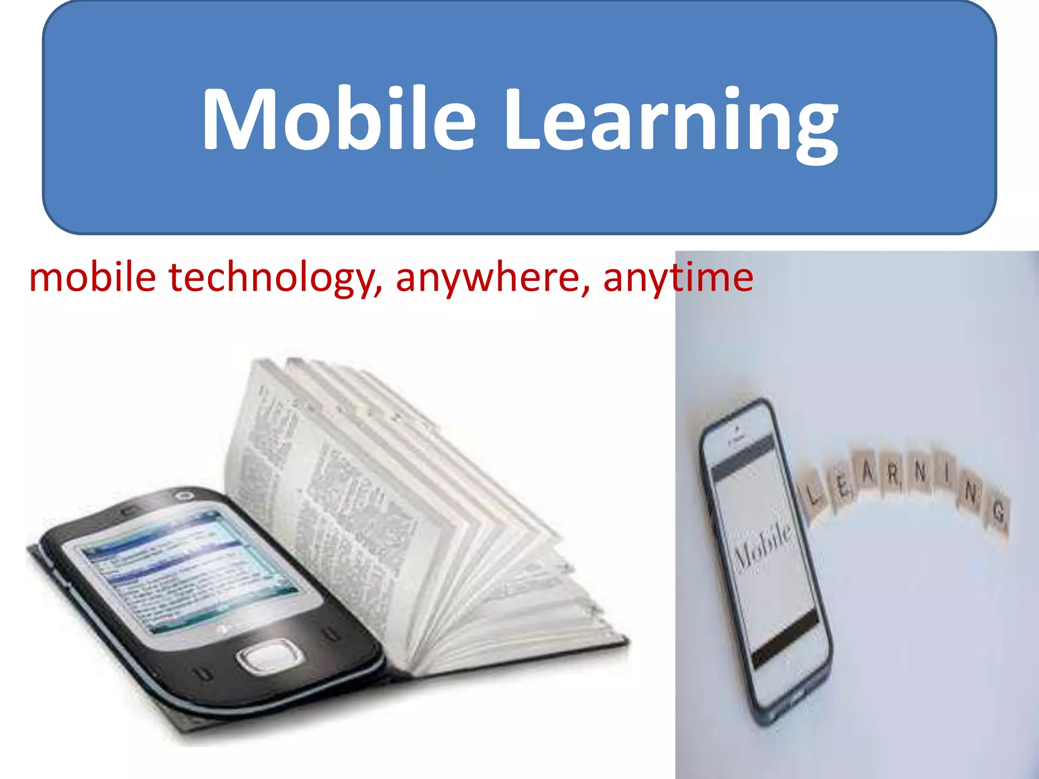Mobile learning | PPT