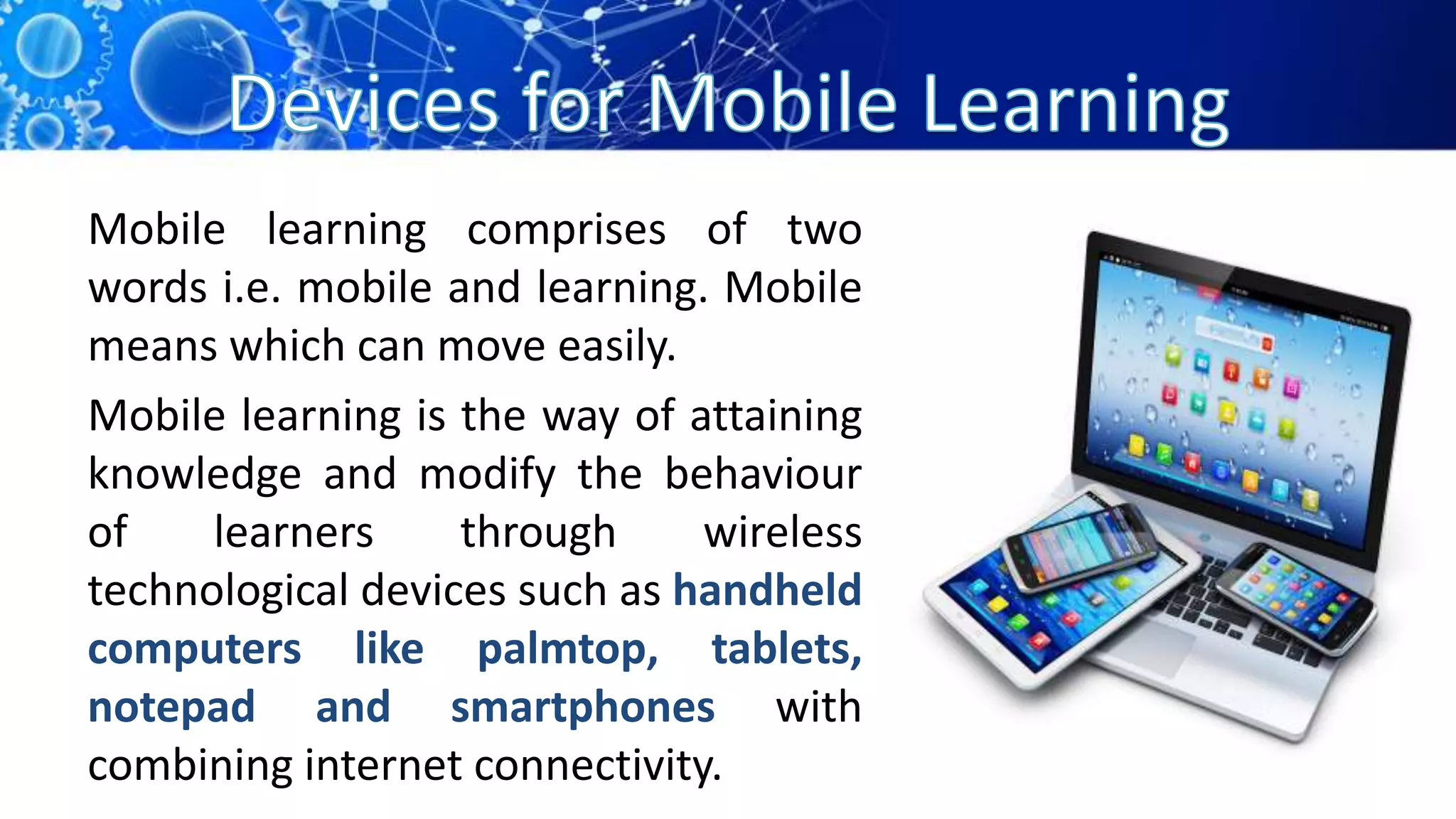 Mobile learning | PPTX