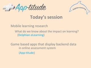 Mobile learning & apps | PPSX