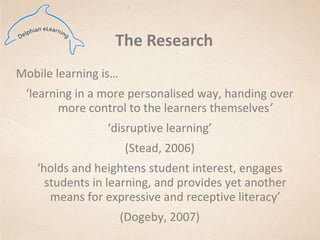 Mobile learning & apps | PPSX