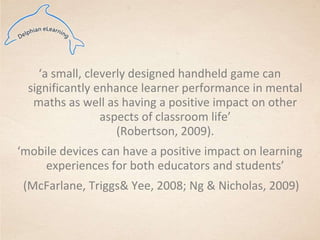 Mobile learning & apps | PPSX