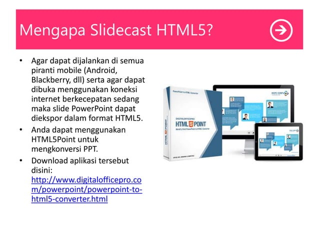 Mobile Learning dengan Kelase : Mengembangkan Bahan Ajar Multimedia Slidecast | PPT