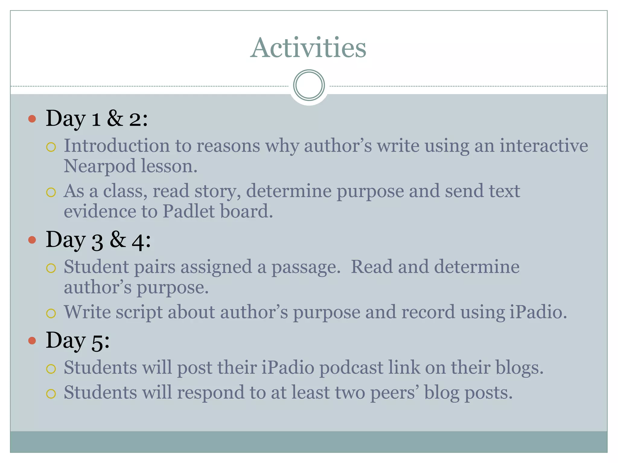 Mobile Learning Device Lesson Plan | PPTX