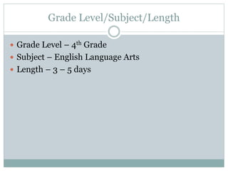 Mobile Learning Device Lesson Plan | PPTX