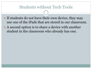 Mobile Learning Device Lesson Plan | PPTX