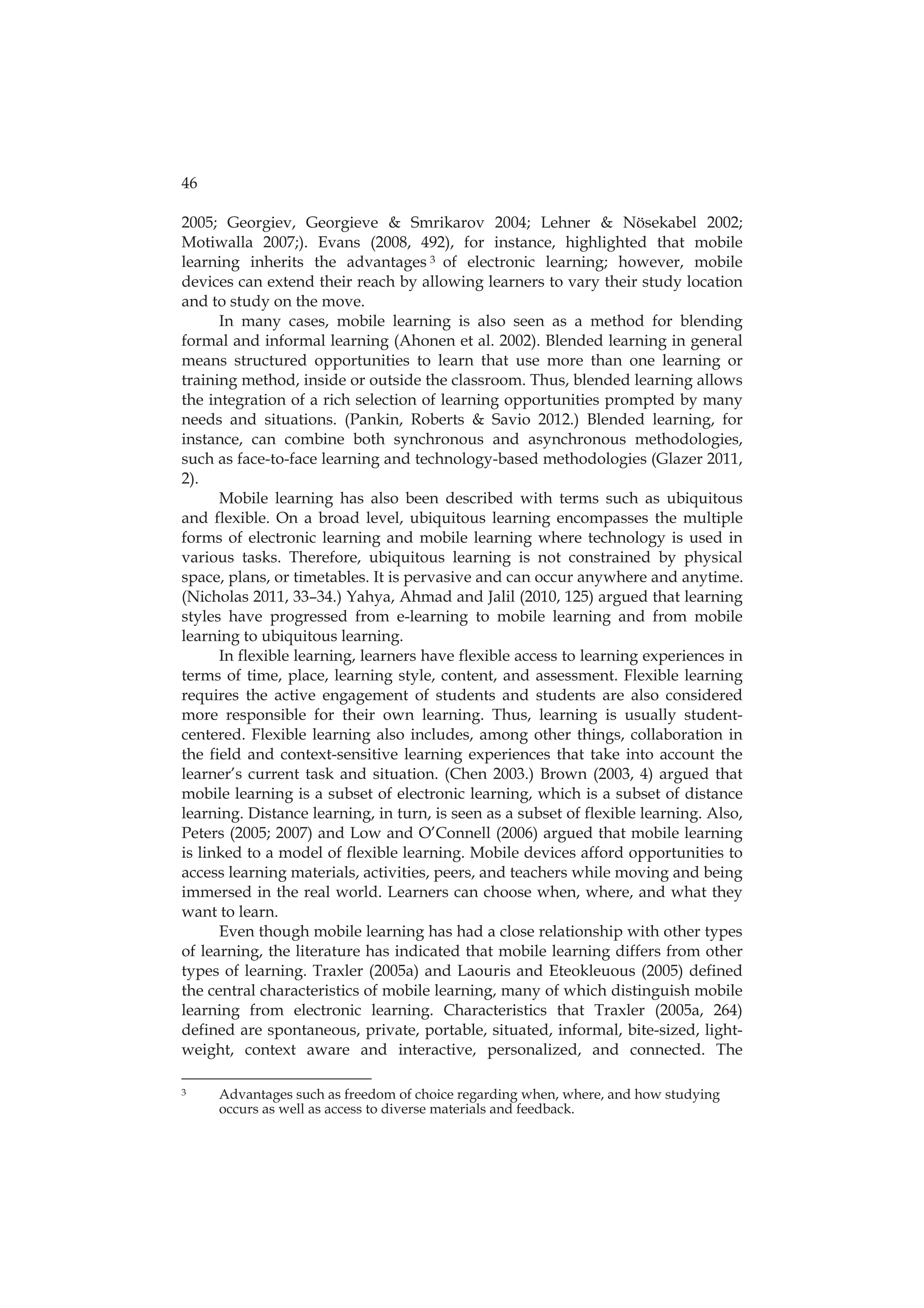 Mobile learning framework | PDF