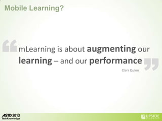 Mobile Learning Implementation Need, Myths & Success Factors | PPT