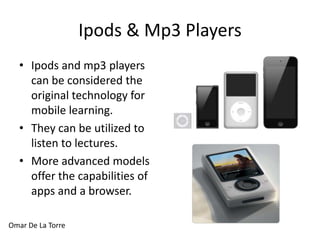Mobile learning ppt | PPT