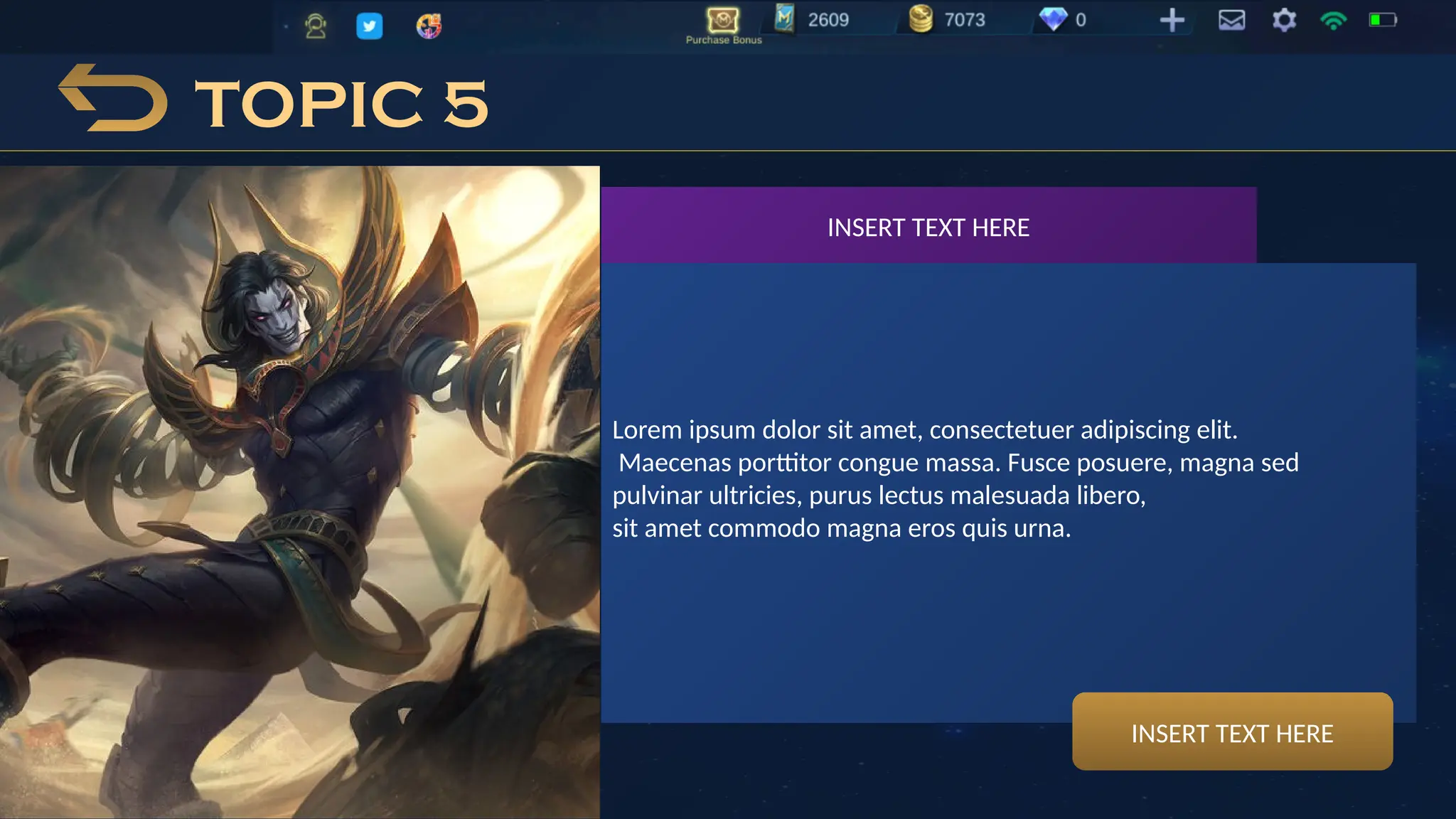 Mobile Legends PowerPoint presentation ppt | PPTX